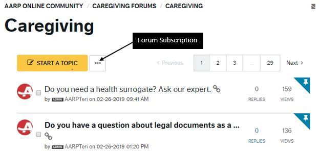 How do I use the AARP Online Community subscriptio... - AARP Online ...