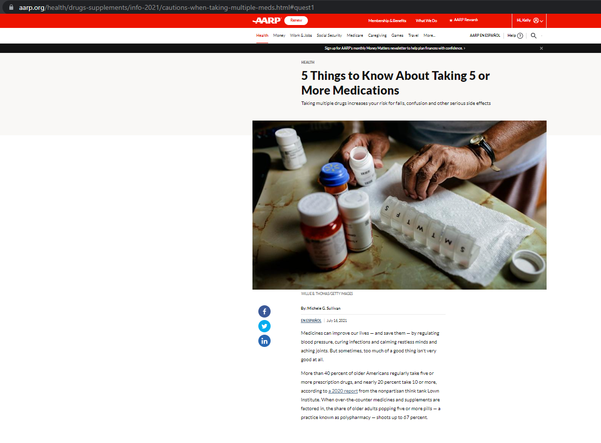 AARP Online Community and Discussion Forums - Quiz Issues -- Non ...