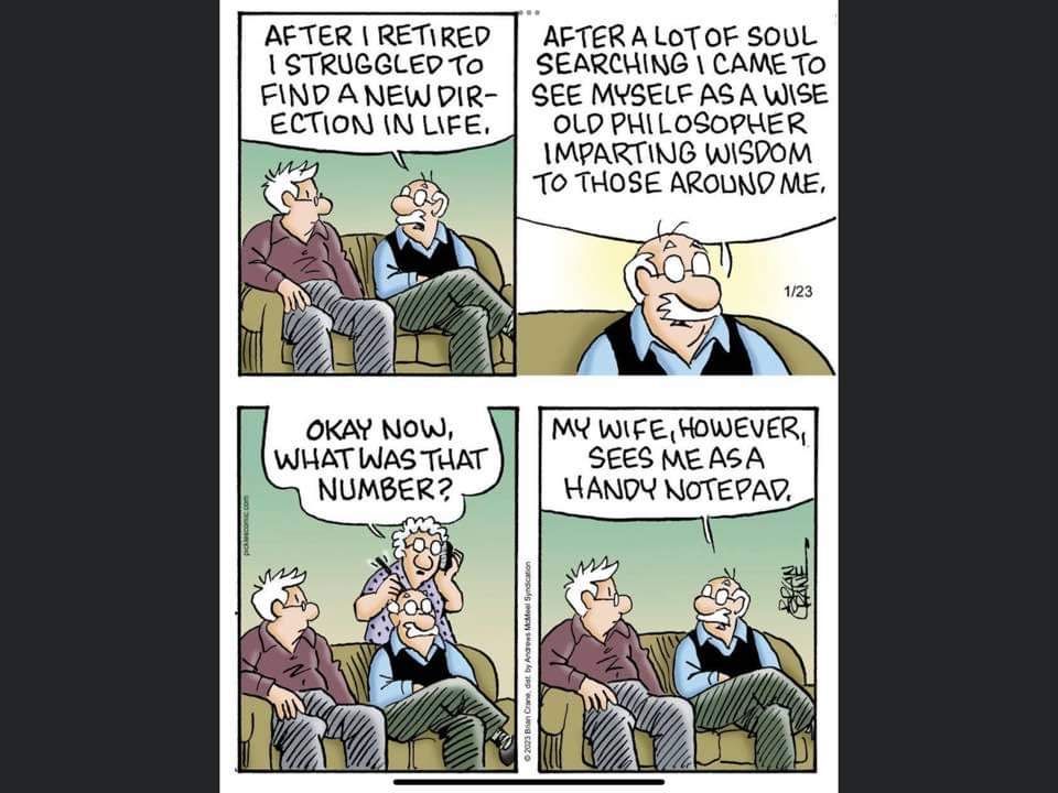 Solved: Senior Citizen stories, Senior jokes and cartoons. - Page 4 ...