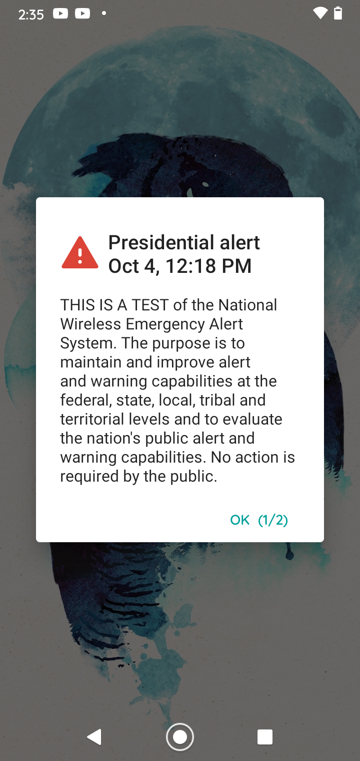 Re: ALERT- National Alarm Test Oct 4 - AARP Online Community