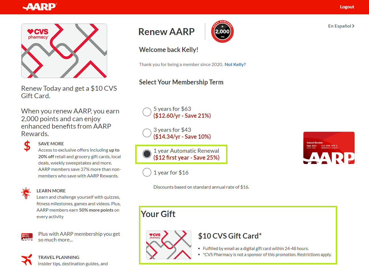 AARP Online Community and Discussion Forums - Re: $12 Renewal? - AARP ...