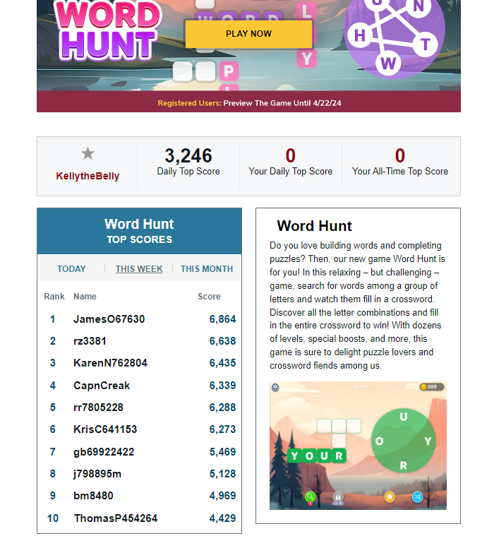 AARP Online Community and Discussion Forums - Word Hunt FAQs - AARP ...