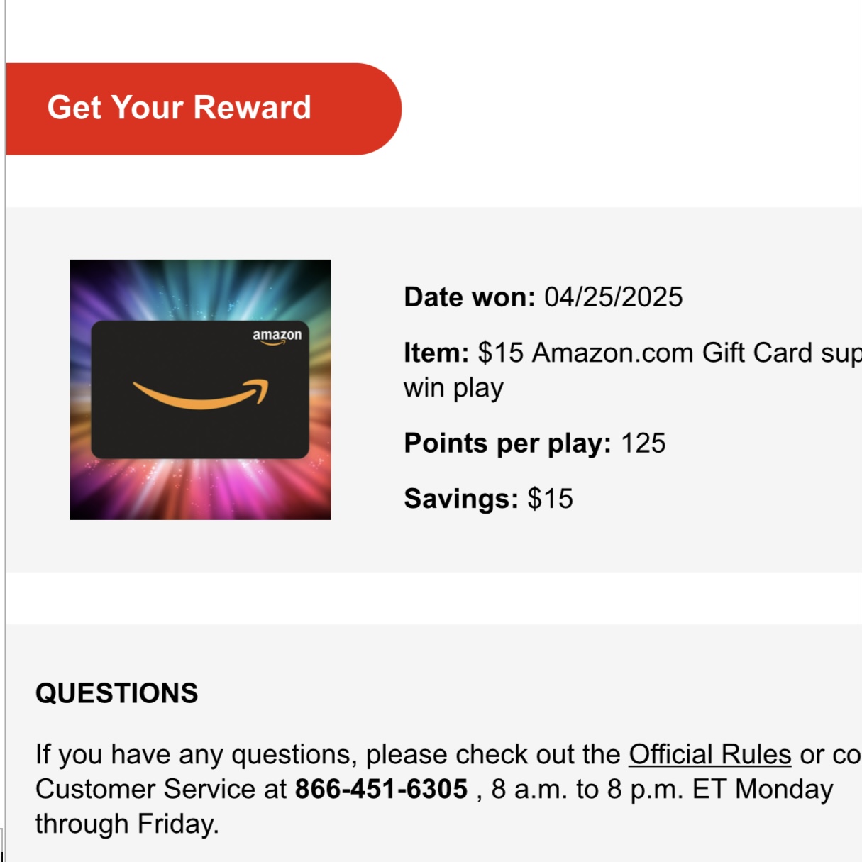 AARP Online Community and Discussion Forums - Re: Amazon.com Gift Card ...