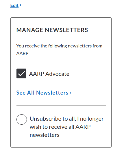 Solved: AARP Online Community and Discussion Forums - Re: AARP is ...